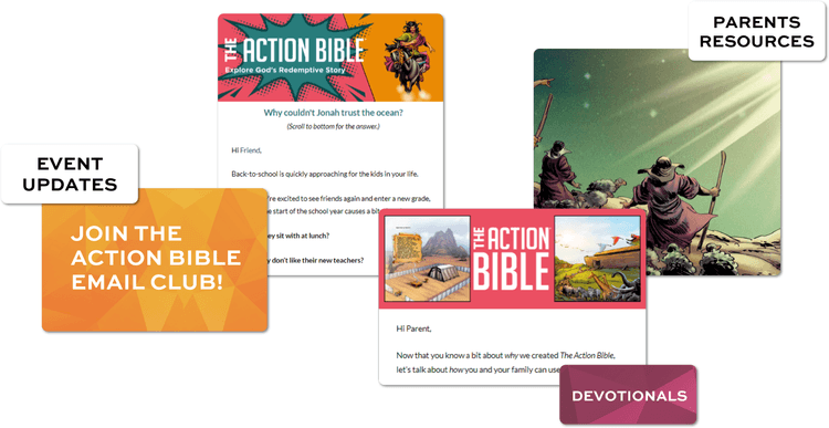 The Action Bible | The #1 Bestselling Comic Book BIble - The Action Bible